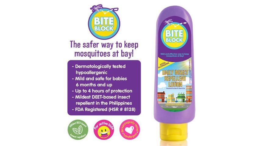 Bite Block Daily Insect Repellent Lotion 100ml delivery in the ...