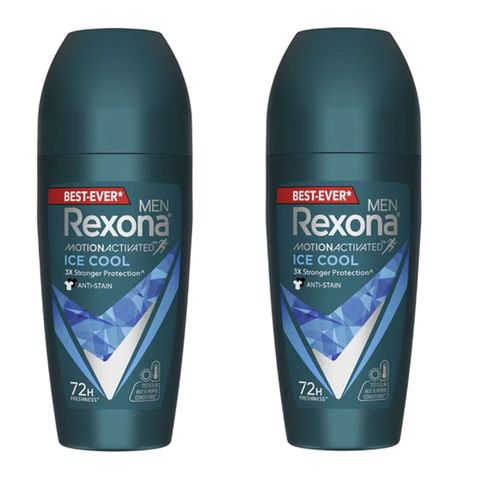 Rexona Men Roll On Ice Cool 2 x 50ml delivery in the Philippines | foodpanda
