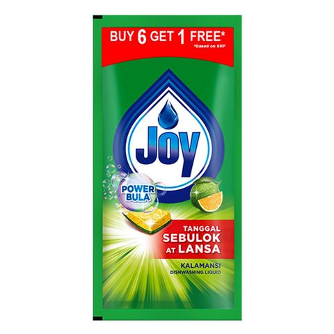 Joy Power Bula Kalamansi Dishwashing Liquid (Buy 6 Get 1 Free) 7 x 40ml ...