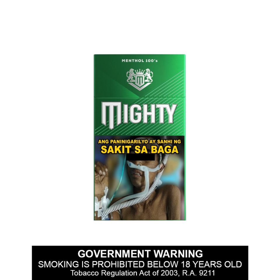 Mighty Menthol Cigarette - Hard 20 Sticks delivery in the Philippines ...