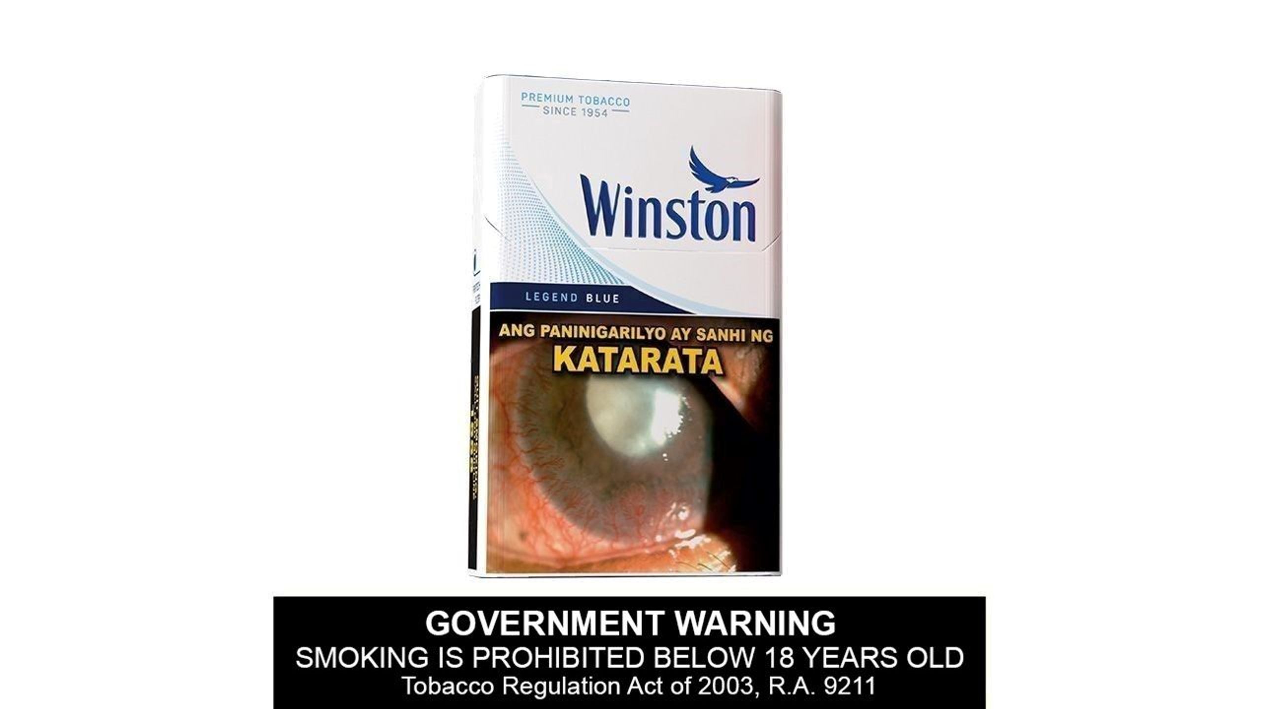 Winston Blue - 20 sticks delivery in the Philippines | foodpanda