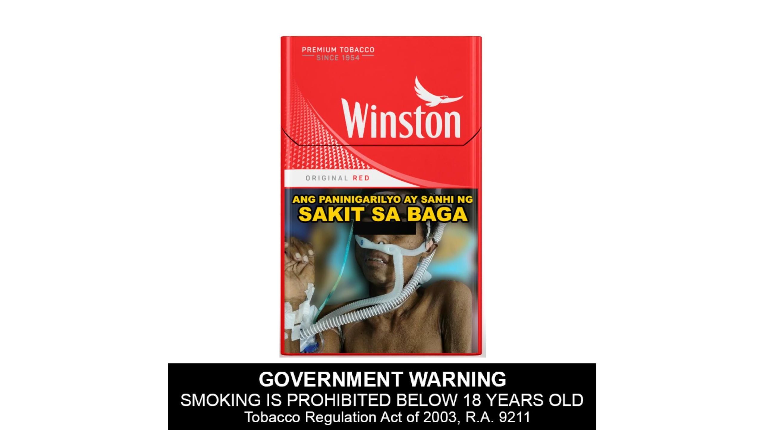 Winston Red - 20 sticks delivery in the Philippines | foodpanda