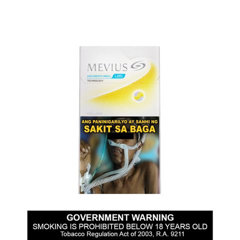 Mevius LBS Yellow Super Slims 20s delivery in the Philippines | foodpanda