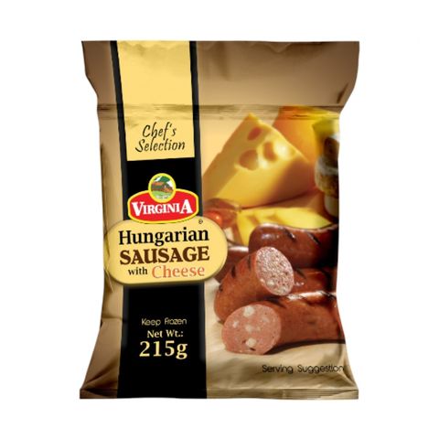 Virginia Hungarian Sausage with Cheese 215g delivery in the Philippines ...