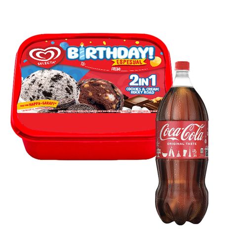 Selecta Birthday 2in1 & Coke Combo delivery in the Philippines | foodpanda
