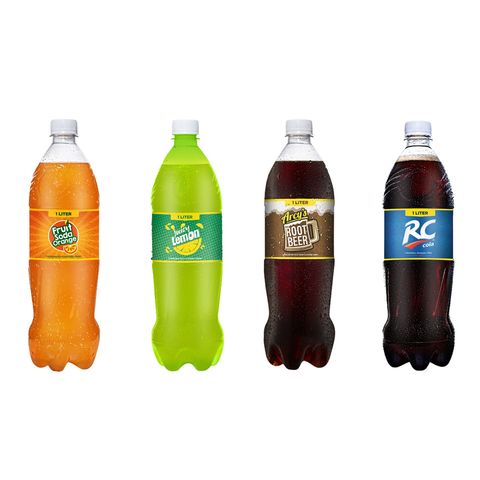 Sulit Kuwatro 1L: RC Cola + Juicy Lemon + Fruit Soda Orange + Arcy's ...