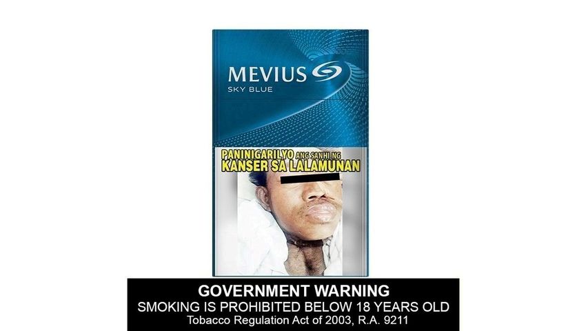 Mevius Sky Blue 20's delivery in the Philippines | foodpanda