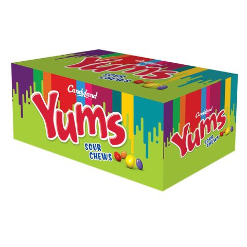 Candyland Yums Sour Chews Box Pack delivery near you | foodpanda Pakistan