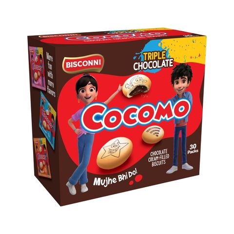 Cocomo Triple Chocolate (Rs. 10) 30 x 16 Pieces delivery near you ...