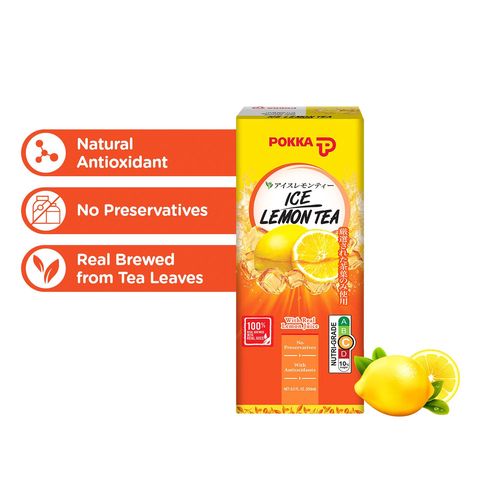 Pokka Ice Lemon Tea 24 x 250ml (Carton) delivery near you in Singapore ...