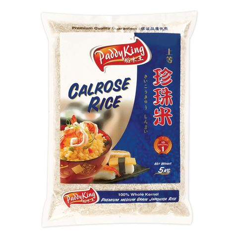 Paddy King USA Calrose Rice 5kg delivery near you in Singapore | foodpanda