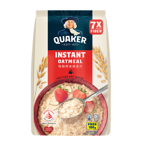 Quaker Oats Instant Oatmeal 800g + 100g (Refill Pack) delivery near you ...