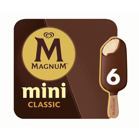 Magnum Mini Classic Ice Cream Multipack 6 x 55ml delivery near you in ...
