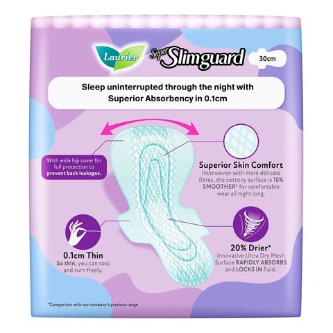 Laurier Super Slimguard 30cm 14 Pieces delivery near you in Singapore ...