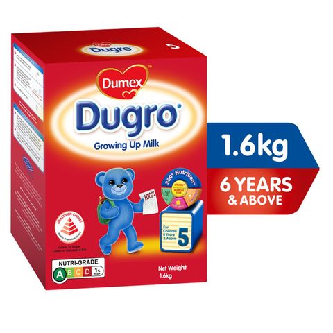 Dumex Dugro Stage 5 Growing Up Kid Milk Formula 1.6kg delivery near you ...