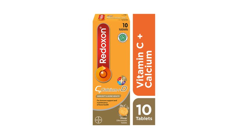 Redoxon Vitamin C + Calcium Orange Efferverscent Tablets 10s delivery ...