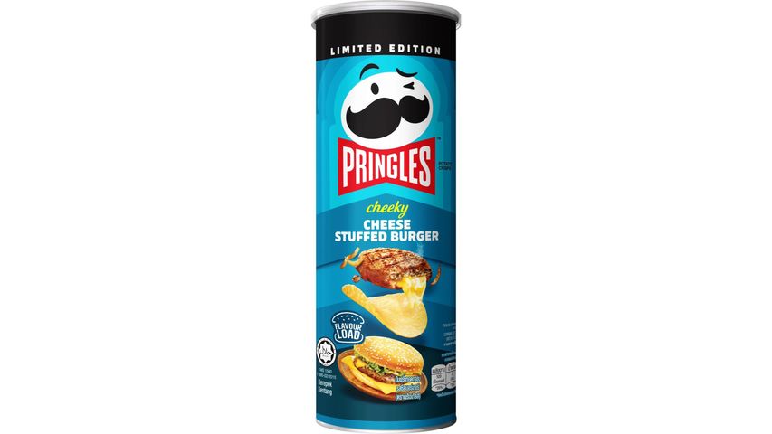 Pringles Cheese Stuffed Burger Potato Chips 97g delivery near you in ...