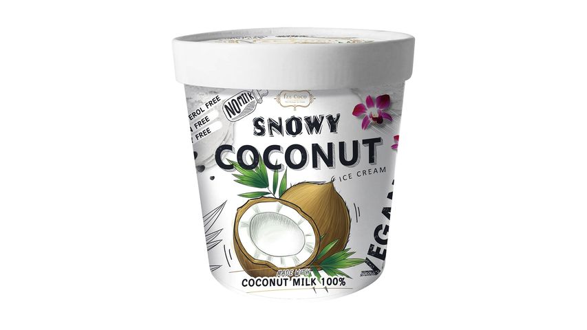 Ize Coco Snowy Coconut Ice Cream Pint 365g delivery near you in ...