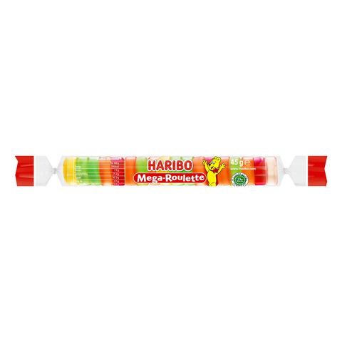 Haribo Mega-roulette Gummy Candy 45g delivery near you in Singapore ...