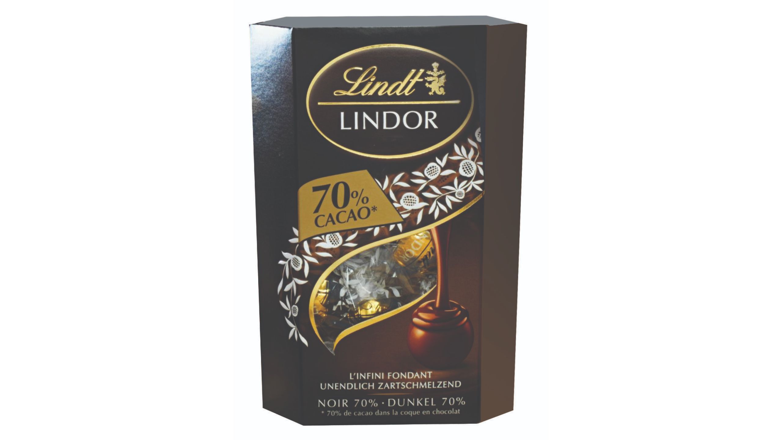 Lindt Lindor 70% Dark Chocolate Cornet 200g delivery near you in ...