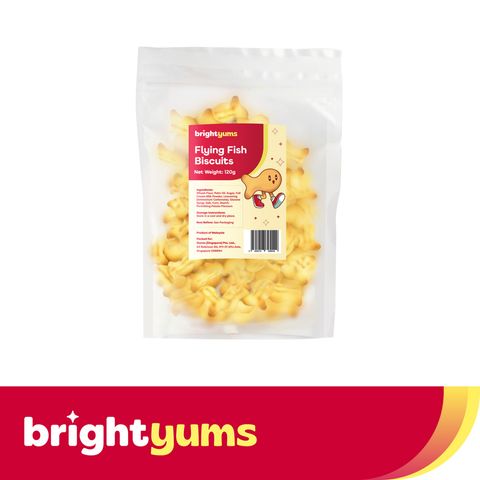 brightyums Flying Fish Biscuits 120g delivery near you in Singapore ...