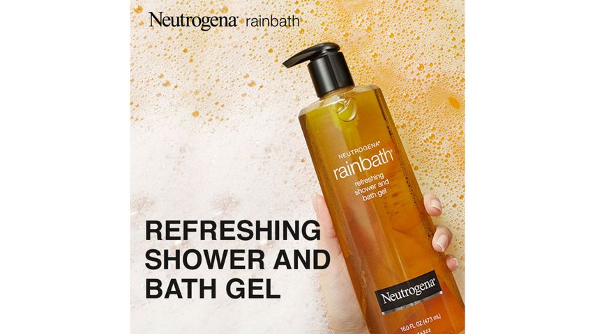 Neutrogena Rainbath Gold Lush Refreshing Shower and Bath Gel 946ml ...