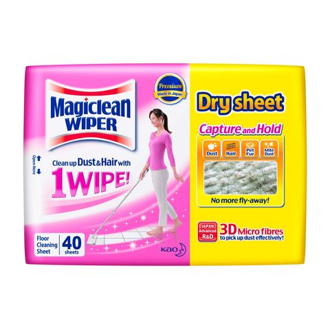 Magiclean Wiper Dry Sheet 40 Sheets delivery near you in Singapore ...