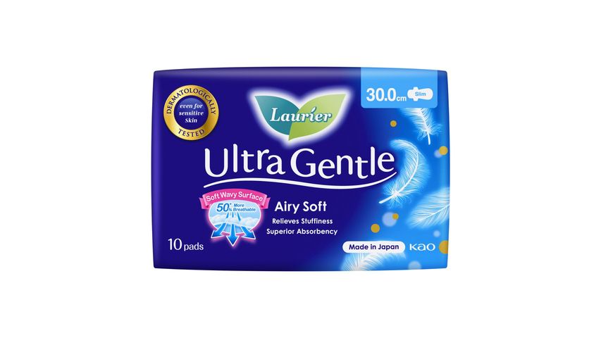 Laurier Ultra Gentle 30cm 10pcs delivery near you in Singapore | foodpanda