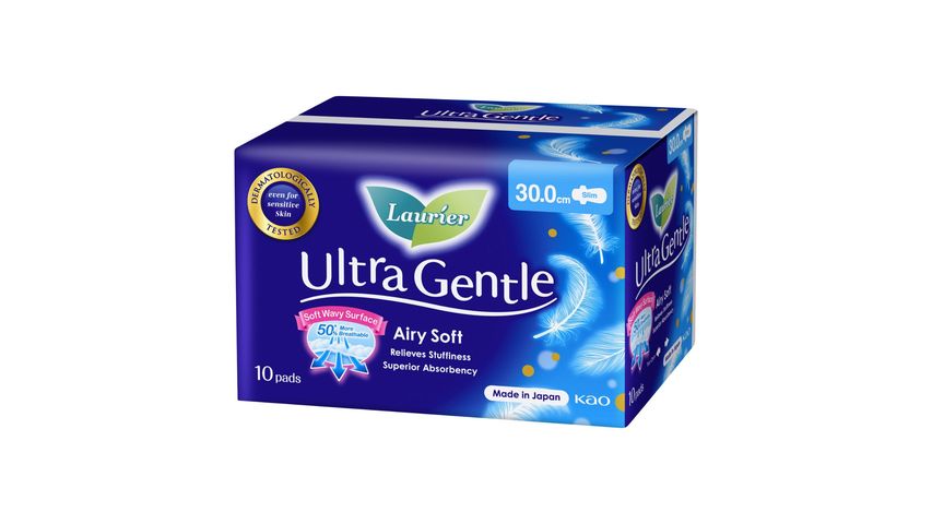 Laurier Ultra Gentle 30cm 10pcs delivery near you in Singapore | foodpanda