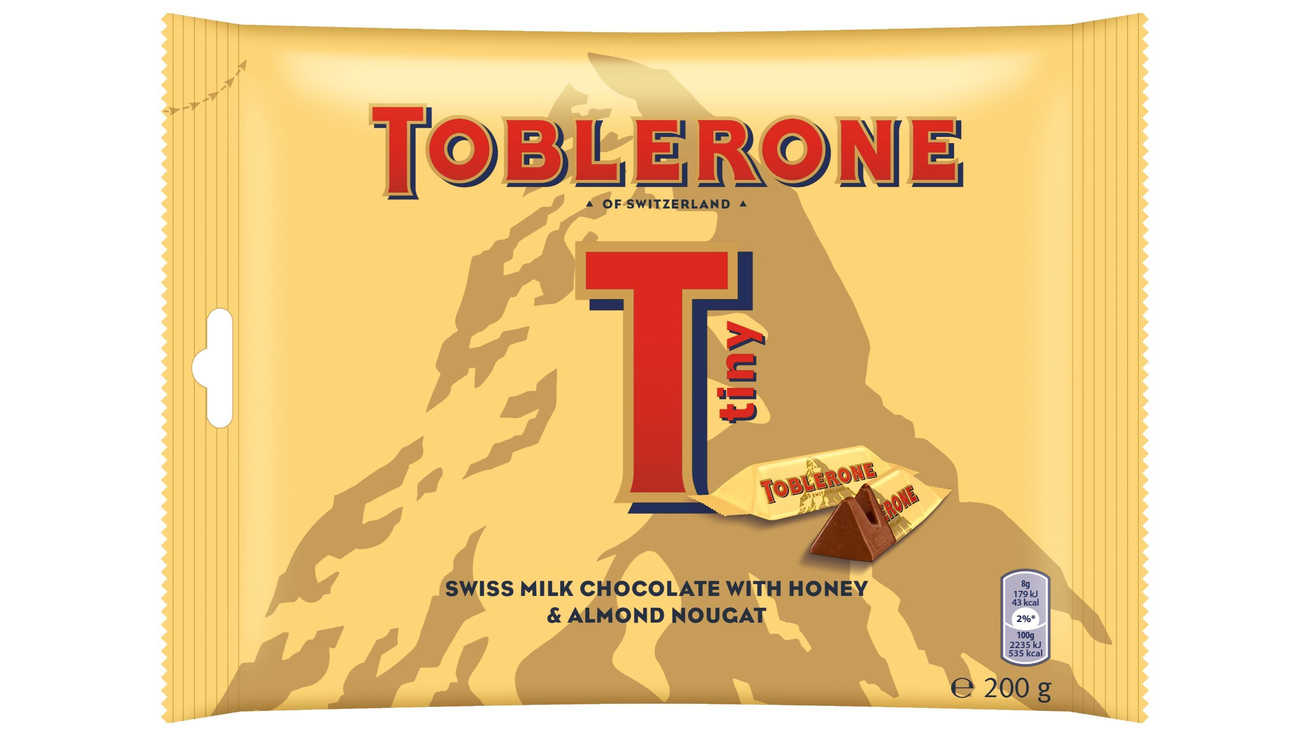 Toblerone Milk Chocolate Share Bag 200g delivery near you in Singapore ...