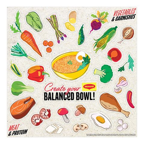 (GWP) Maggi Balanced Bowl Stickers 1 Piece delivery near you in ...