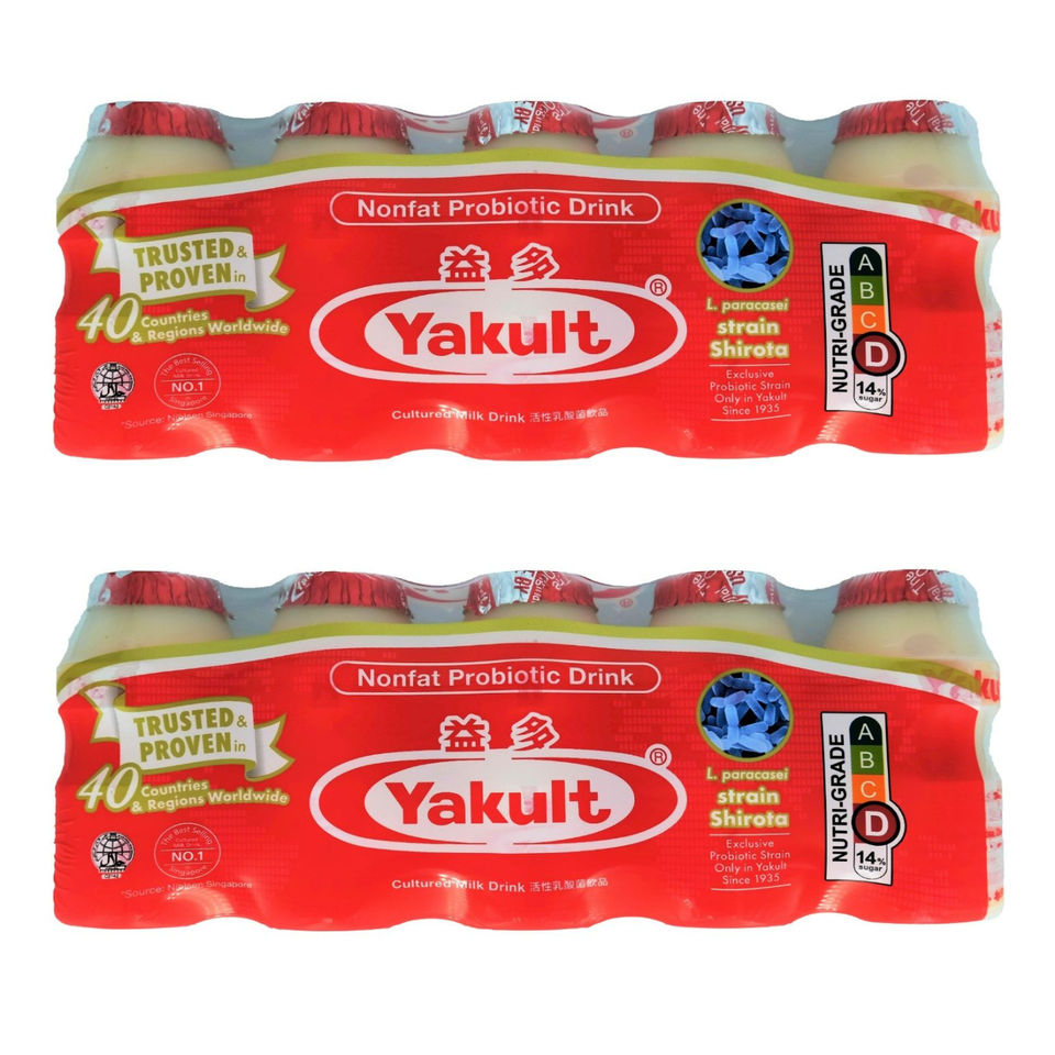 Yakult Cultured Milk Drink (Original) - Bundle of 2 delivery near you in Singapore | foodpanda