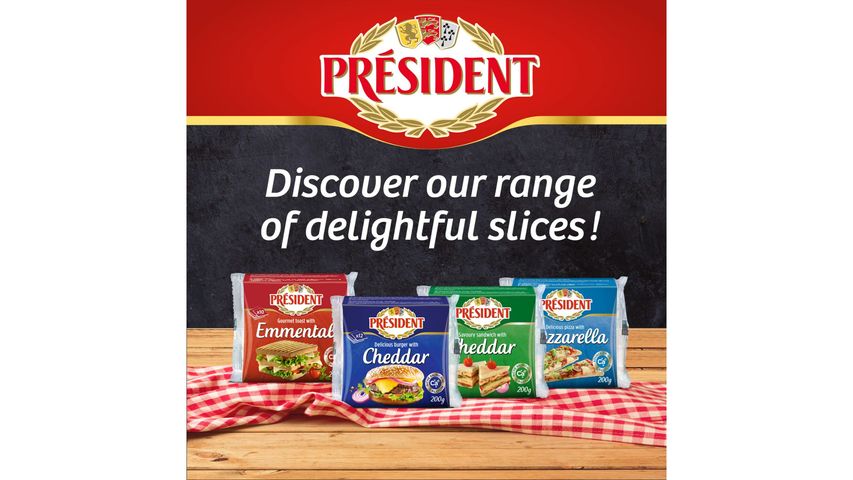 President Brand Burger Sliced Cheese 200 g delivery near you in ...