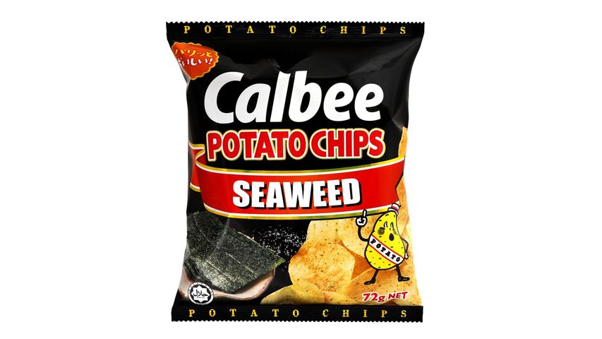 Calbee Potato Chips Seaweed 72g delivery near you in Singapore | foodpanda