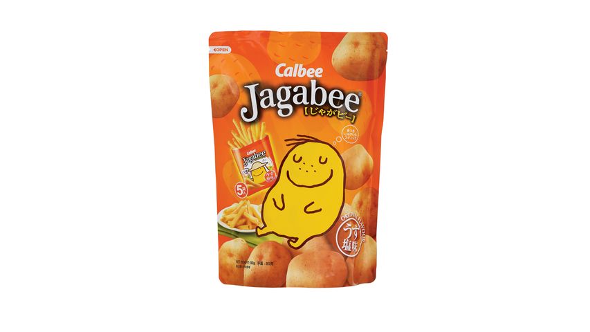 Calbee Original Jagabee Potato Sticks Pack 5s x 18g delivery near you in Singapore | foodpanda