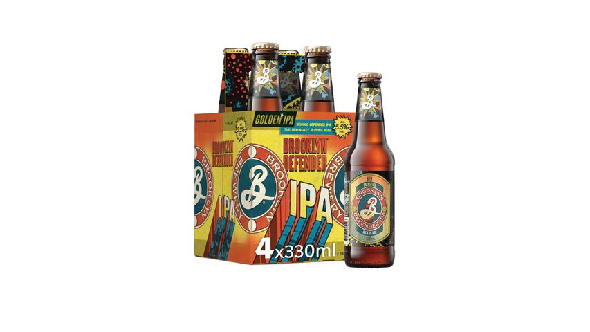 Brooklyn Defender IPA Craft Beer 4s x 330ml delivery near you in ...