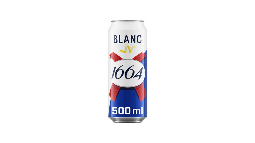Kronenbourg 1664 Blanc Wheat Beer Can 500ml delivery near you in ...