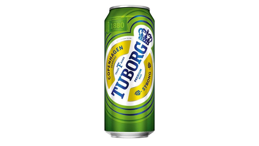 Tuborg Strong Beer Can 490ml delivery near you in Singapore | foodpanda