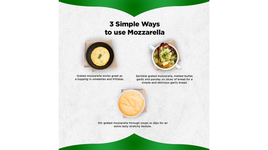 Perfect Italiano Grated Mozzarella Cheese 450g delivery near you in ...