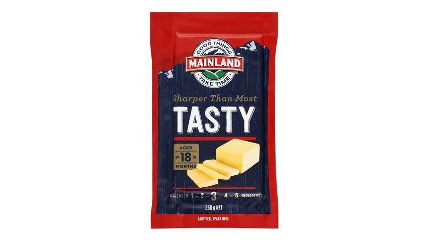 Mainland Tasty Block Cheddar Cheese 250G delivery near you in Singapore ...
