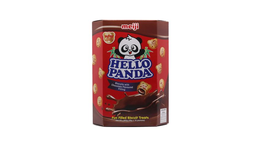 Meiji Hello Panda Biscuits Chocolate 260g delivery near you in ...