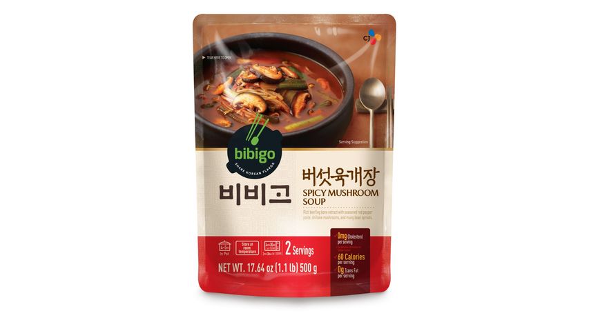 CJ Bibigo Spicy Mushroom Soup 500g delivery near you in Singapore ...