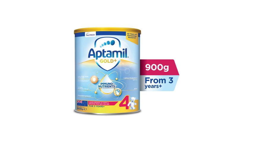 Aptamil Gold+ Stage 4 Junior Growing Up Milk Formula 900g delivery near ...