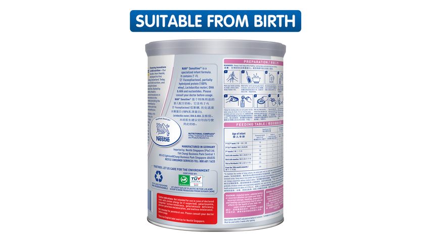NAN Sensitive Specialized Infant Formula (for Colic) 800g delivery near ...