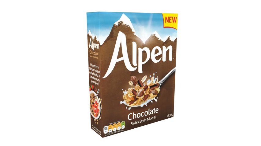 Alpen Chocolate Swiss Style Muesli 550g delivery near you in Singapore ...
