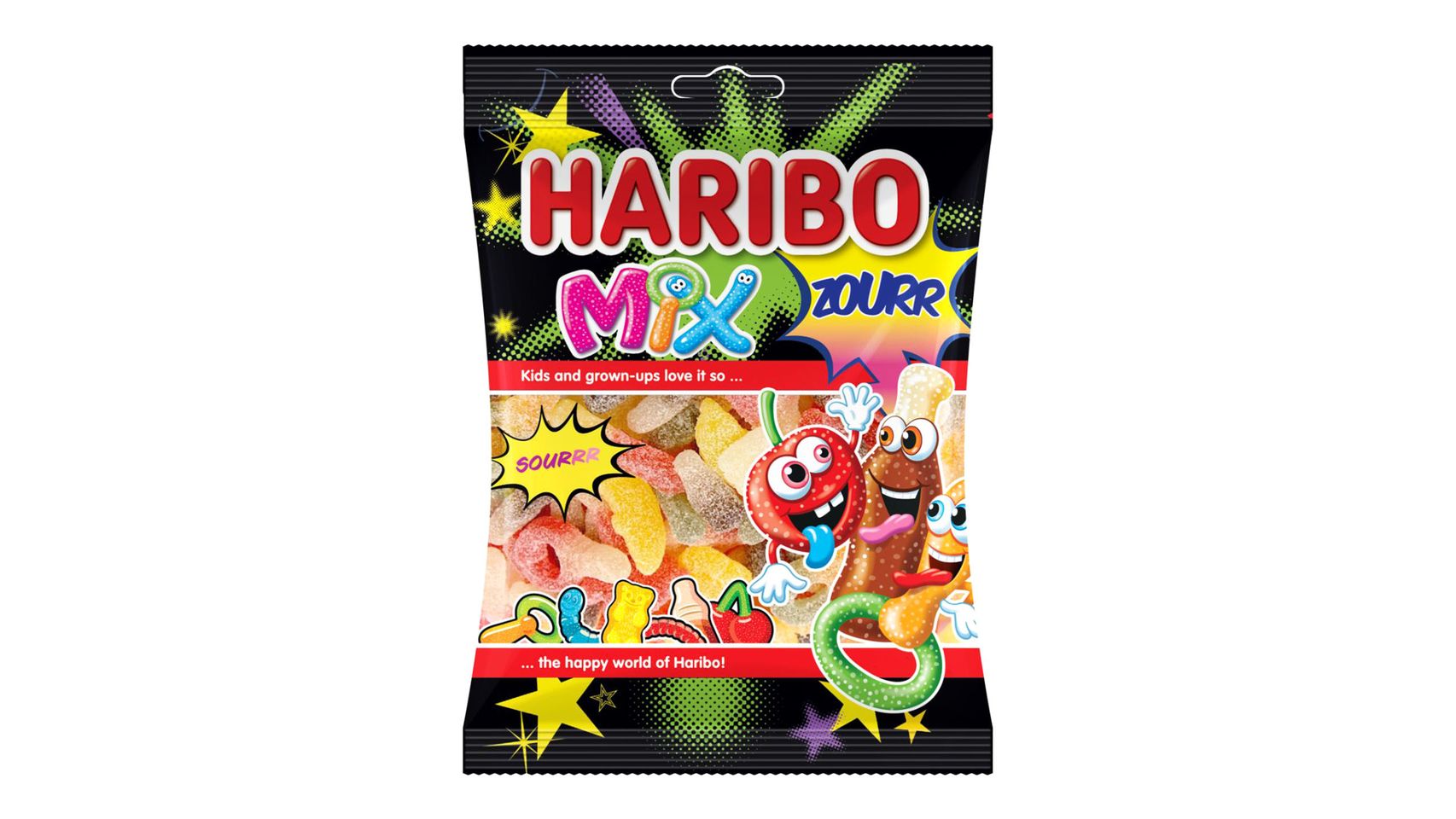 Haribo Mix Zourr 80g delivery near you in Singapore | foodpanda