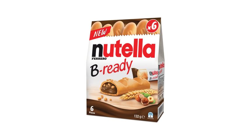 Nutella B-ready T6 132g delivery near you in Singapore | foodpanda