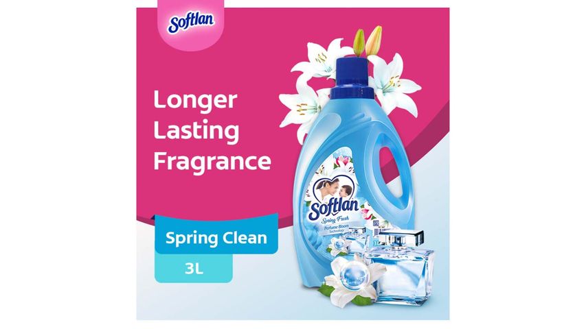 Softlan Fabric Softener - Spring Fresh 3L delivery near you in ...