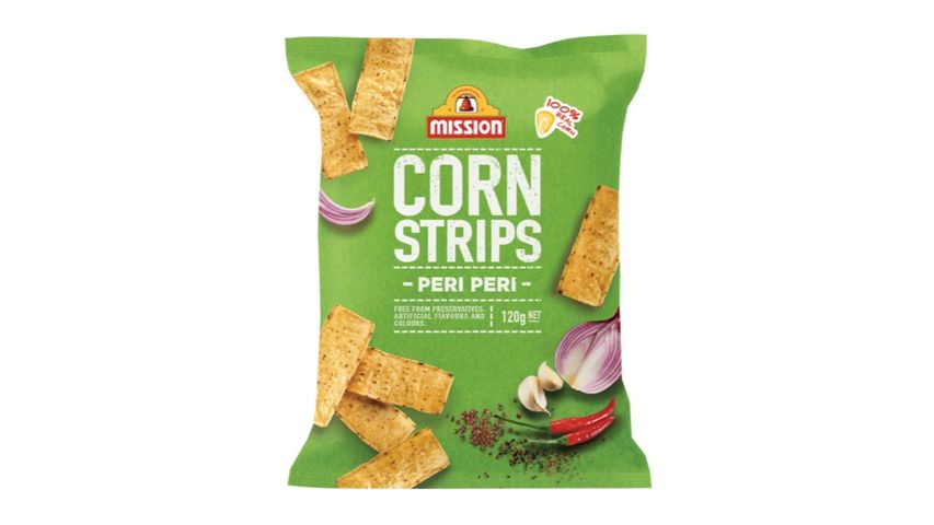 Mission Peri Peri Corn Chip 120g delivery near you in Singapore | foodpanda