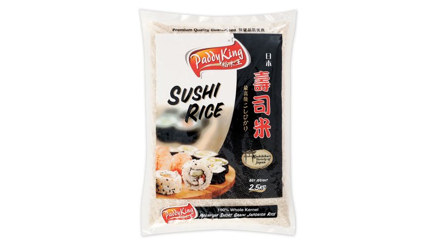 Paddy King Sushi Rice 2.5kg delivery near you in Singapore | foodpanda